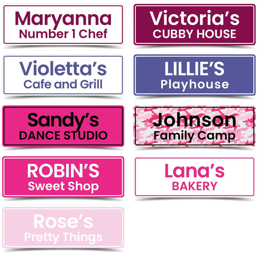 Name Plates | Custom Engraved Name Plates – Miniplate.com.au ...