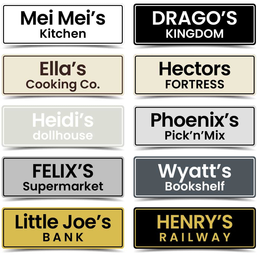 Name Plates | Custom Engraved Name Plates – Miniplate.com.au ...